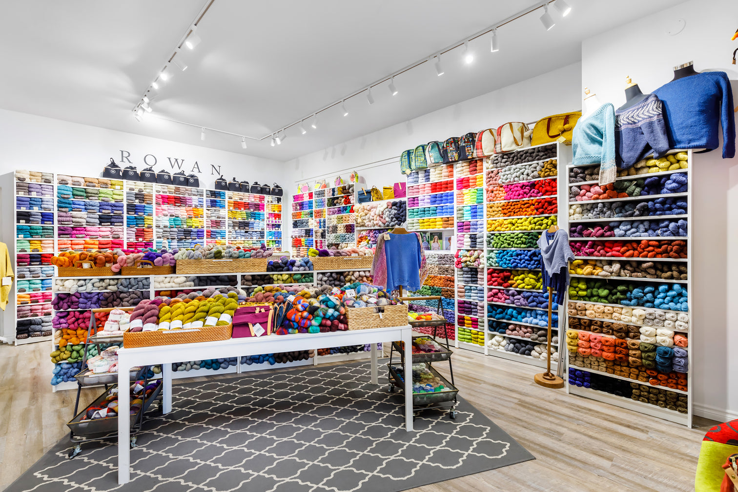 Online knitting store store