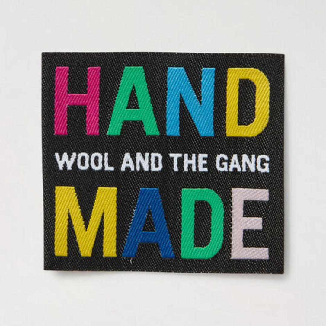 Wool & The Gang "Handmade" Labels – The Knitting Loft