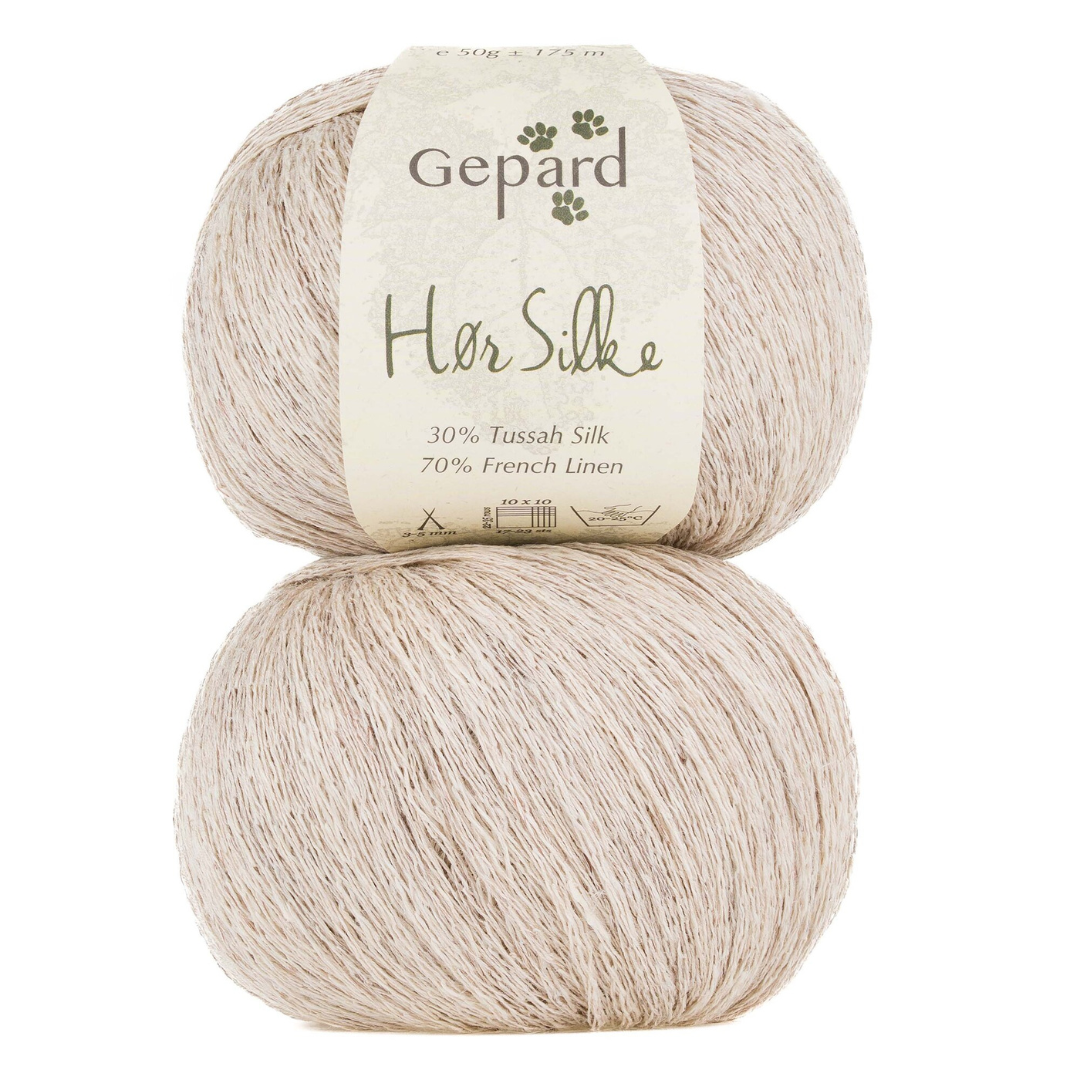 Gepard Garn - Hør Silke – The Knitting Loft